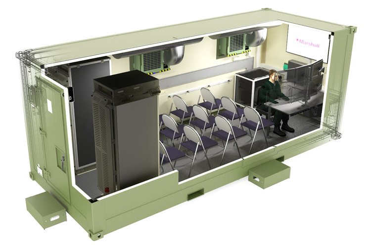 Marshall to provide AJAX turret simulator shelters | Military Systems ...