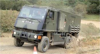 Further Shelters for UK GEOINT System from Marshall | Military Systems ...