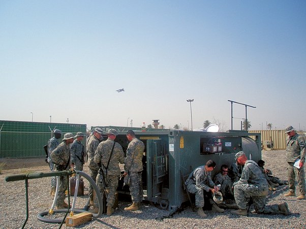 Water and Fuel Logistics from Fort to Frontline from WEW | Military ...