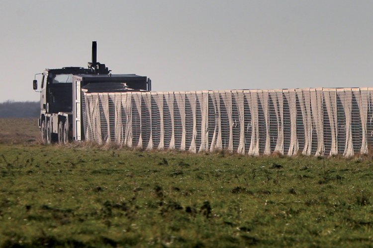 Earth Filled Barrier | Military Systems and Technology