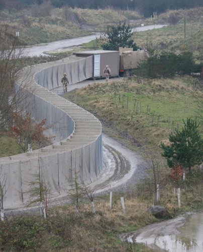 Earth Filled Barrier | Military Systems and Technology