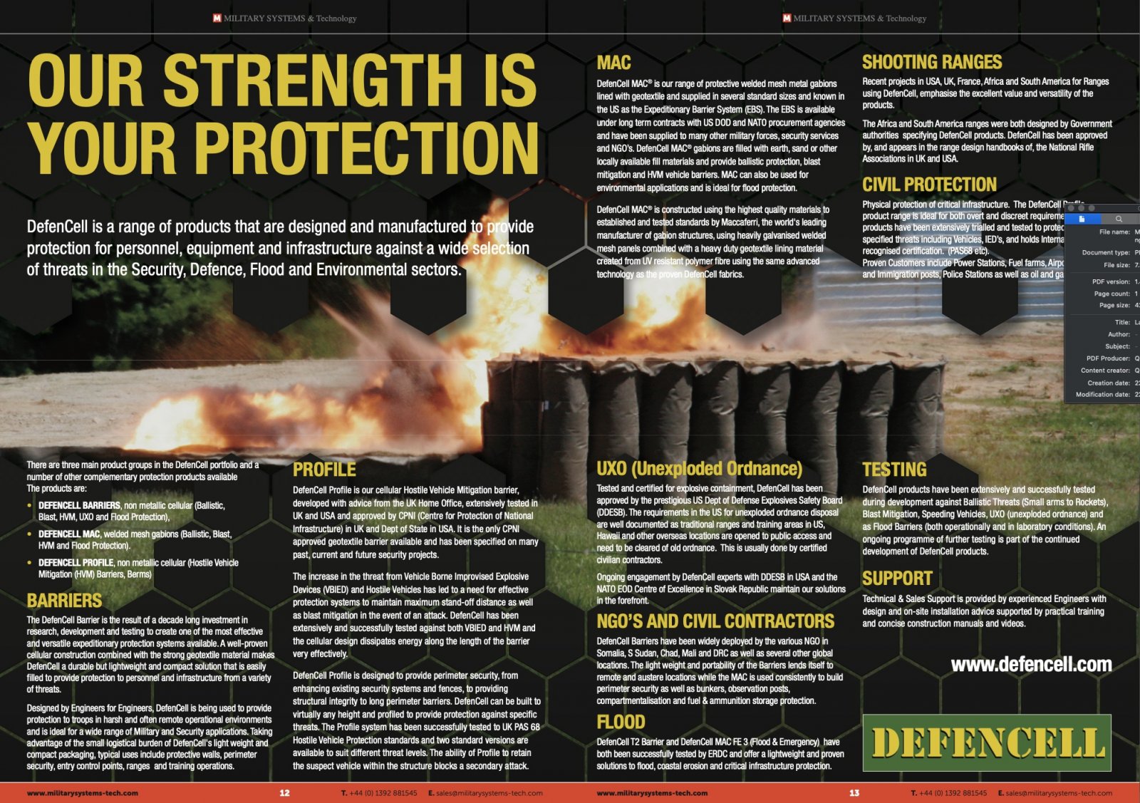 Design, Print, Web. The Defence Design Agency | Military Systems and ...
