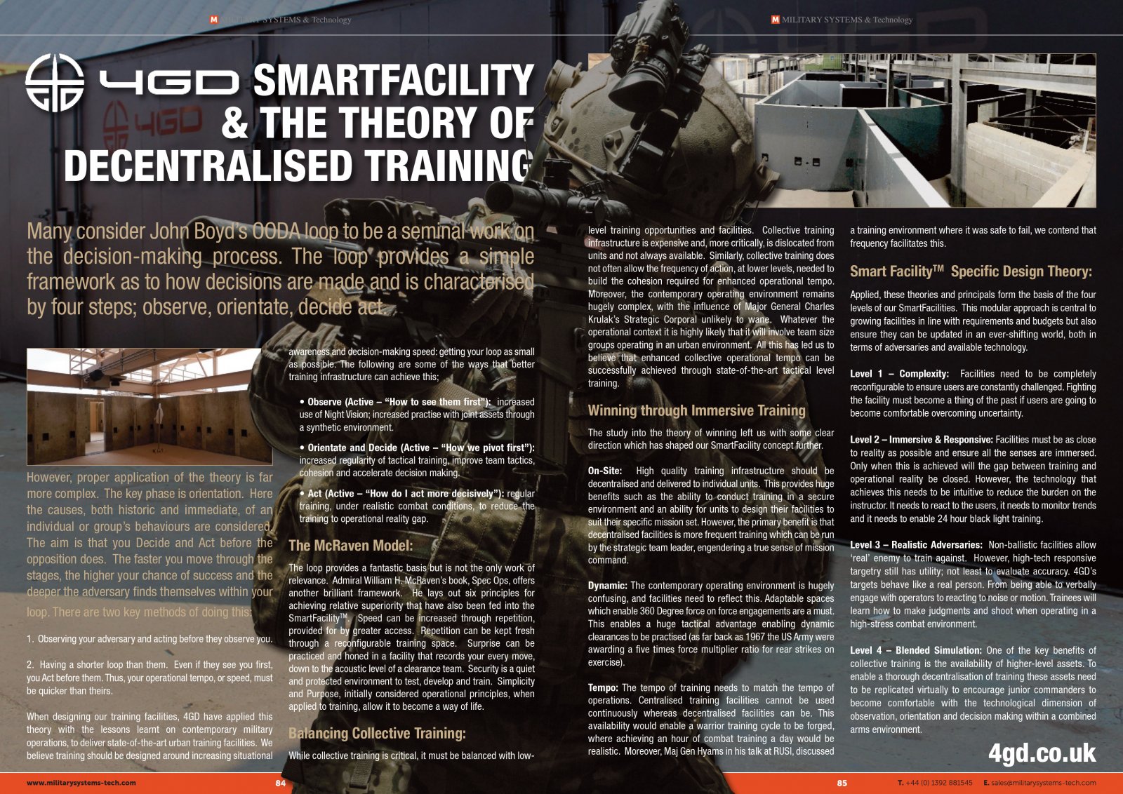 Design, Print, Web. The Defence Design Agency | Military Systems and ...