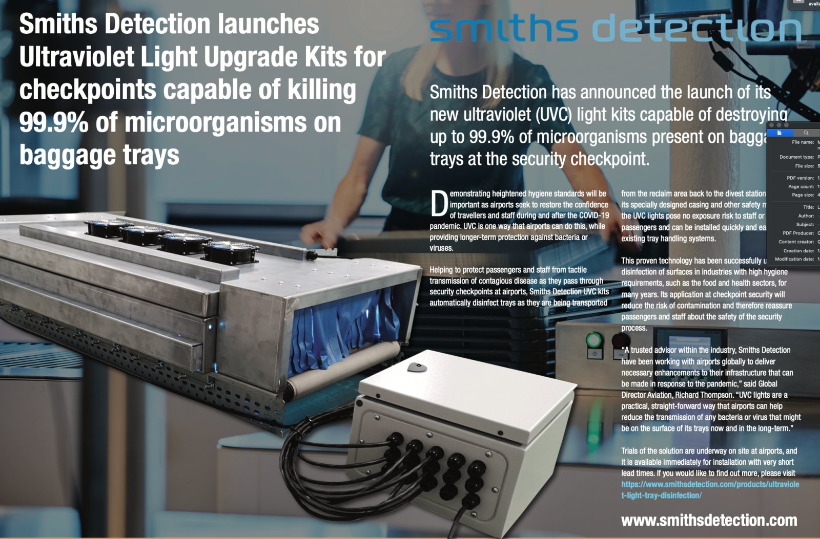 Smiths Detection Article Designed. | Military Systems and Technology